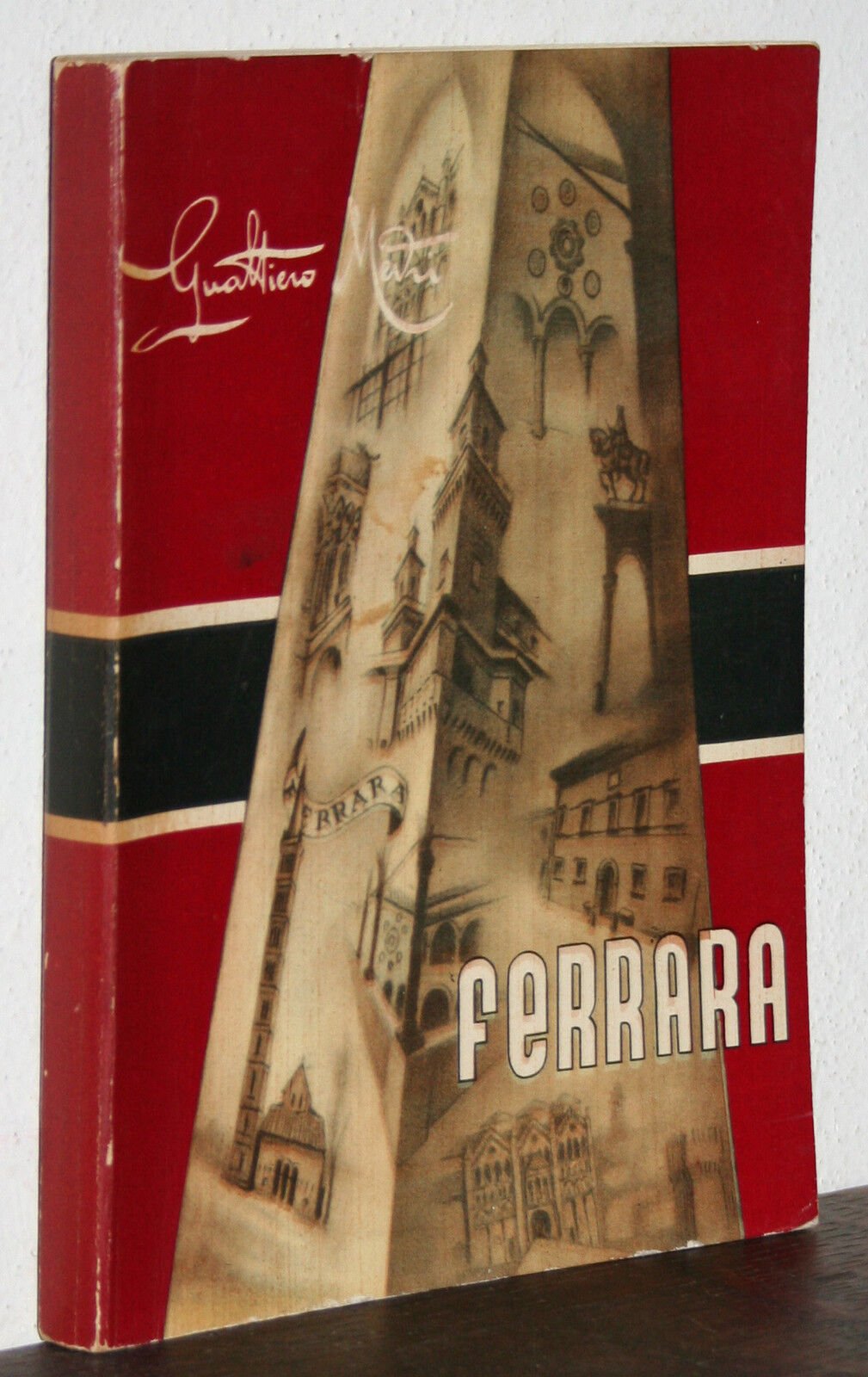 Gualtiero Medri Ferrara breve guida 1957 - BookBark